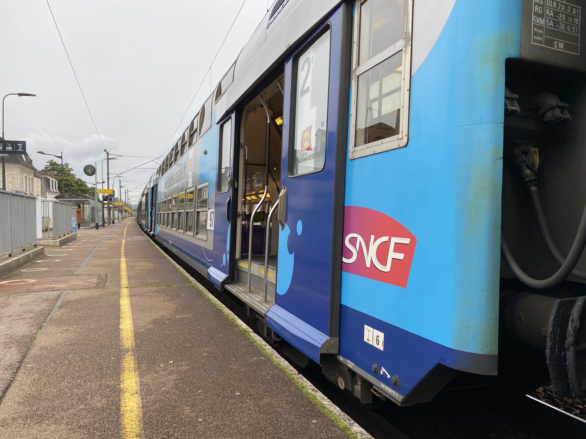 La circulation des trains interrompue en Normandie ce week-end, en prévison de la tempête Darragh